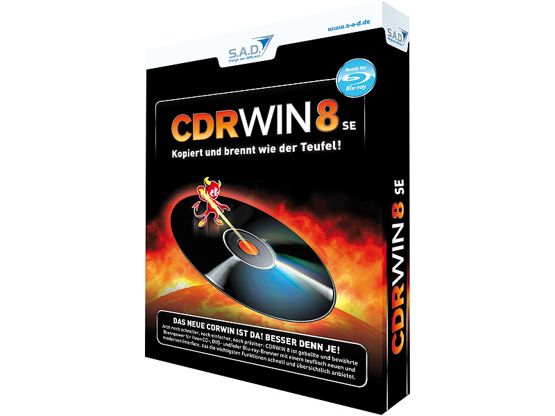 Foto- und Videopaket (6 Vollversionen inkl. Formatwandler und CDRWIN)