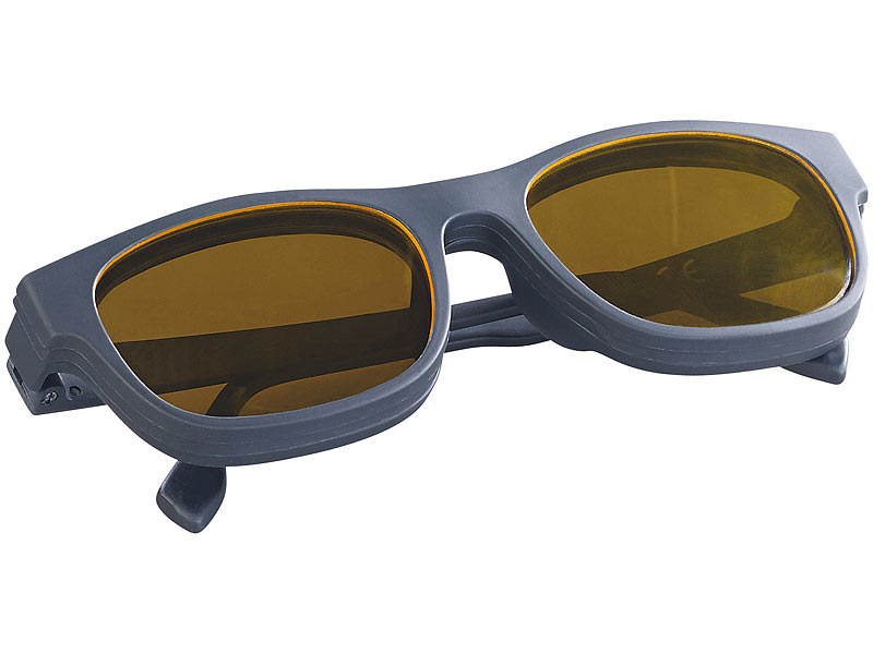 PEARL 3in1-Bildschirm-Brille mit magnetischem Sonnen- und Nachtsicht ...