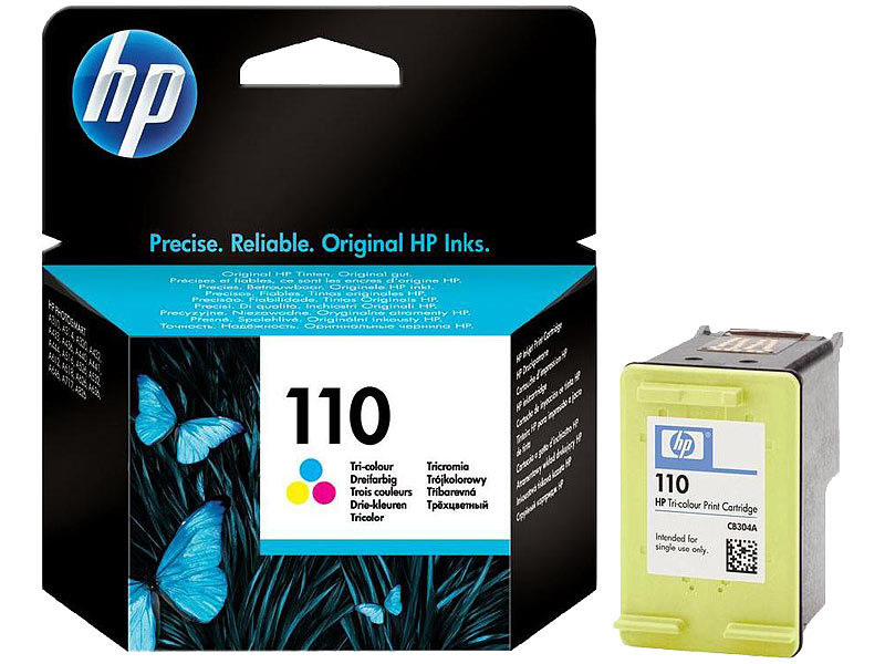 hp Original Tintenpatrone CB304AE (No.110), color
