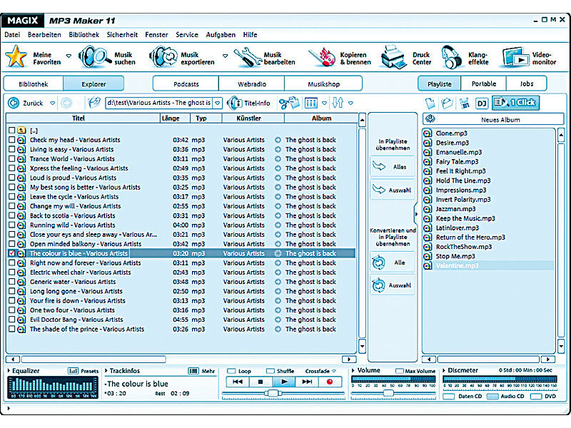 MAGIX MP3 Maker 11 deluxe