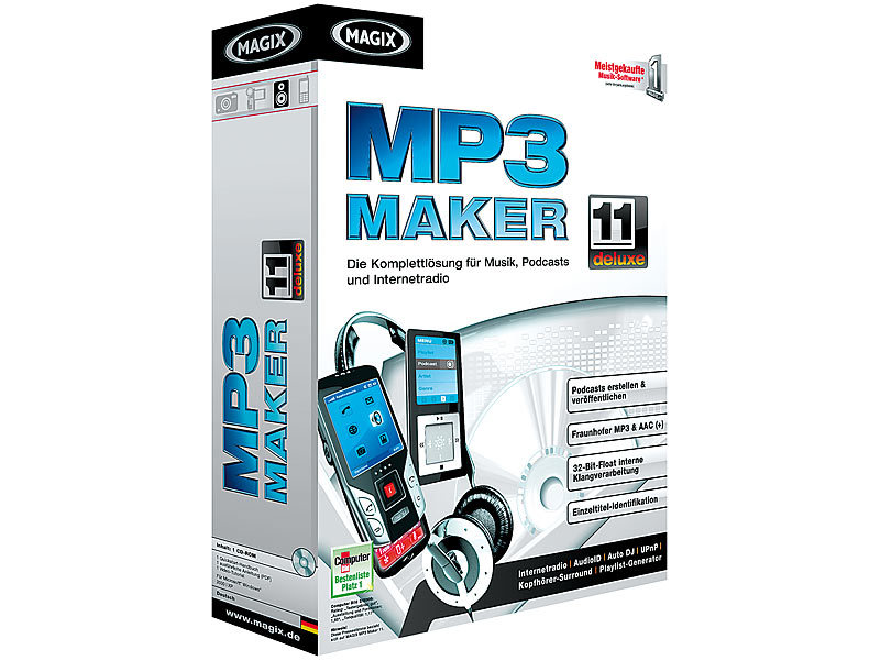 MAGIX MP3 Maker 11 deluxe