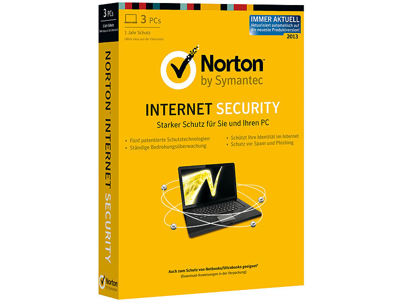 Norton Internet Security 2013 3 PCs