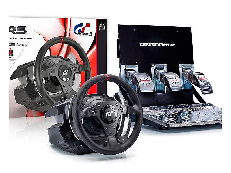 Thrustmaster Lenkrad T500 RS GT Racing Wheel, inkl. Pedalsatz