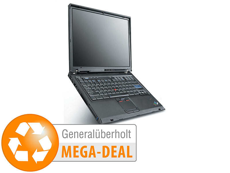 Lenovo ThinkPad T43, 14,1", 1,73GHz, 512MB RAM, 40GB HD, WinXP Pro