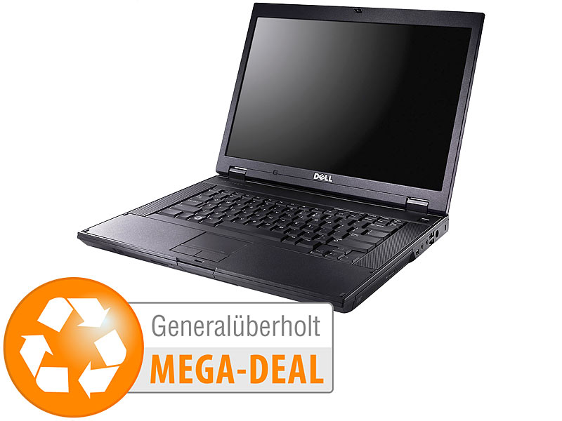 Dell Latitude E5500, 39,1 cm/15,4", Core 2 Duo, 4 GB, 320 GB, Win 10 (ref.)