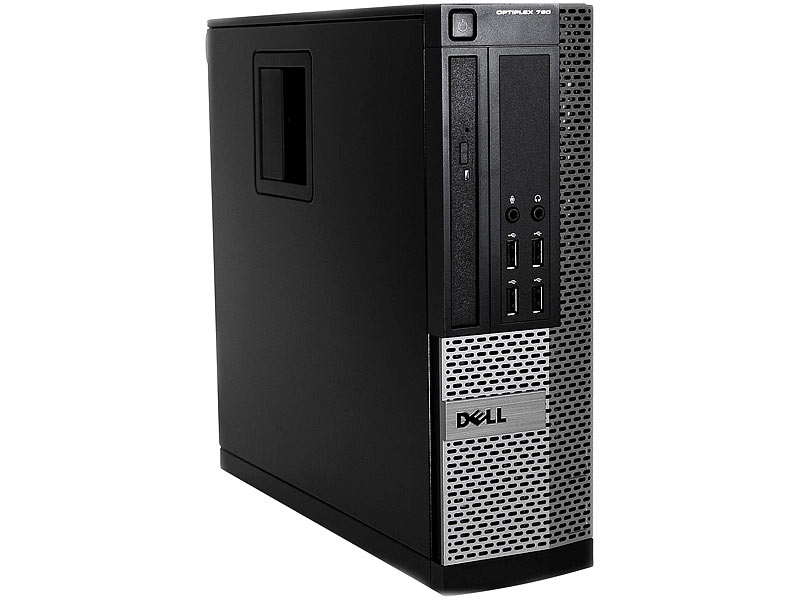 Dell Optiplex 790 SFF, Pentium G640, 4 GB RAM, 250 GB HDD (generalüberholt)