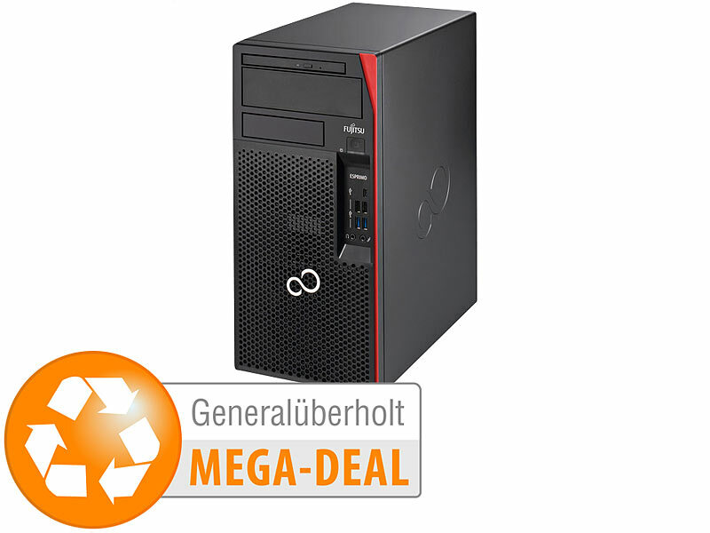 Fujitsu Esprimo P757, Core i5-7400, 32GB, 256 GB SSD+2TB HDD ...