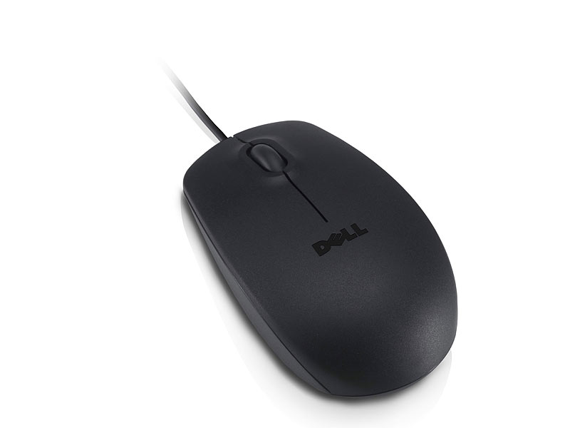 Dell Optische USB-Maus MS111 mit Scrollrad, 1.000 dpi, schwarz
