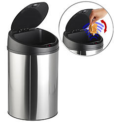 infactory Mülleimer Sensor: Abfalleimer mit Hand-Bewegungssensor und ...