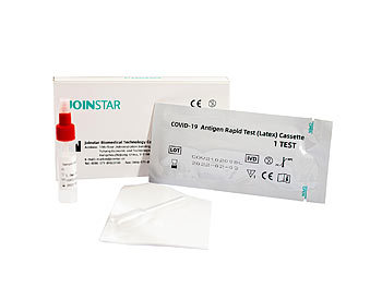 JOINSTAR Covid-Antigentest, Spucktest, auf Liste von BfArM & WHO 5 Stk