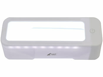 AGT Lese-Lupe: Akku-Leselupe mit Licht, CCT-LEDs, 3-fach Vergrößerung ...