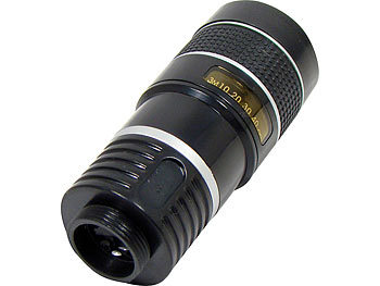 iTele 8x Teleobjektiv für iPhone 4/4s mit passendem Stativ