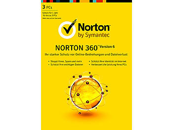 Norton 360 6.0 - 3 PCs (inkl. Update auf Version 7.0)