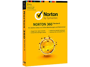 Norton 360 6.0 - 3 PCs (inkl. Update auf Version 7.0)