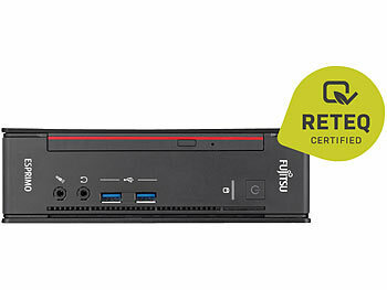 Fujitsu Esprimo Q957 Mini-PC, i3, 8GB, 128GB + 500GB (generalüberholt)