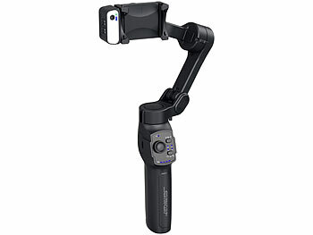 Somikon Handy-Gimbal: KI-Tracking-Stabilisator für Smartphone bis 7,7 ...