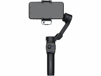 Somikon Handy-Gimbal: KI-Tracking-Stabilisator für Smartphone bis 7,7 ...