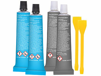 AGT Zweikomponenten-Kleber: 2-Komponenten Epoxid-Kleber, stahlverstärkt ...